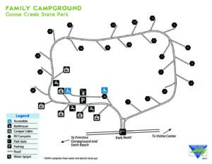goose-creek-state-park-rv-cabins-campground-map – Little Washington, NC